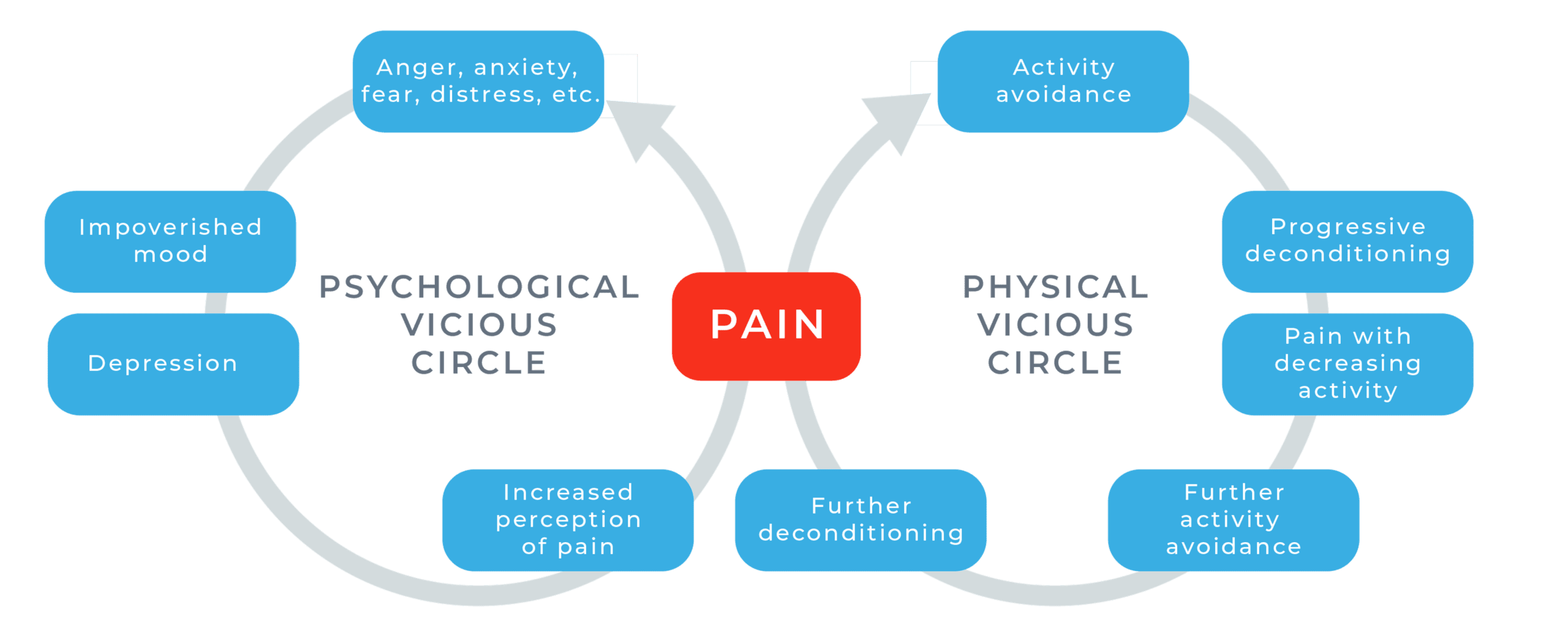 Understanding Stress and the Pain Cycle: Relations and Solutions